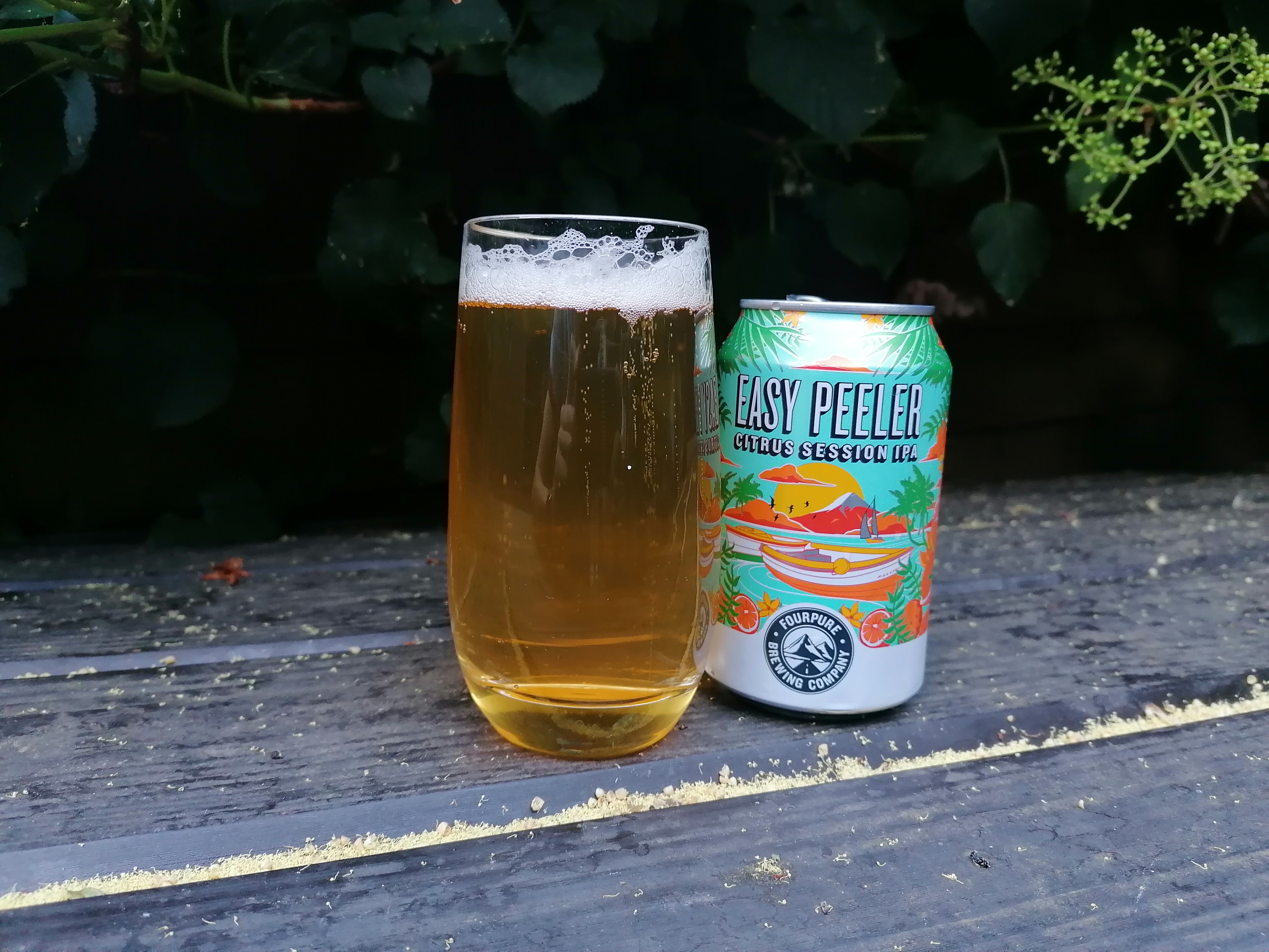Beer Review: Easy Peeler – Fourpure Brewing Company – Lorenzo Beer Reviews