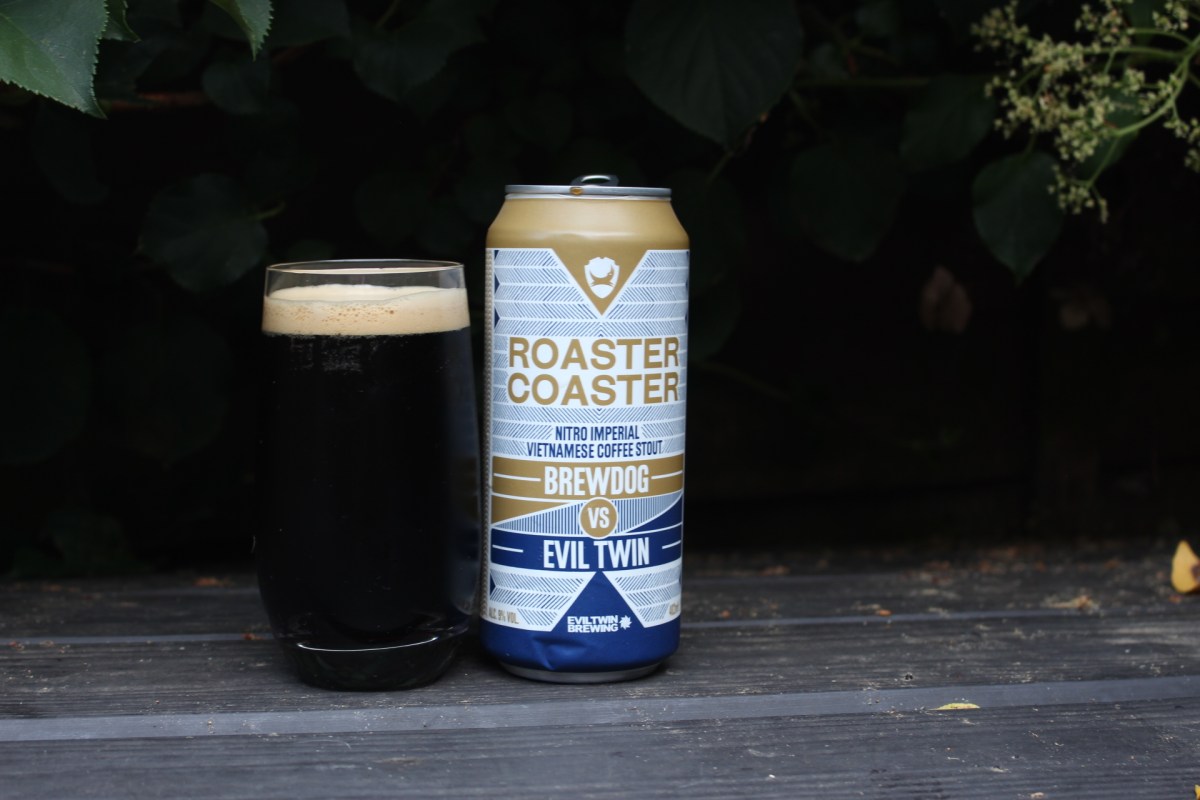 Beer Review: Roaster Coaster – BrewDog x Evil Twin Brewing – Lorenzo ...