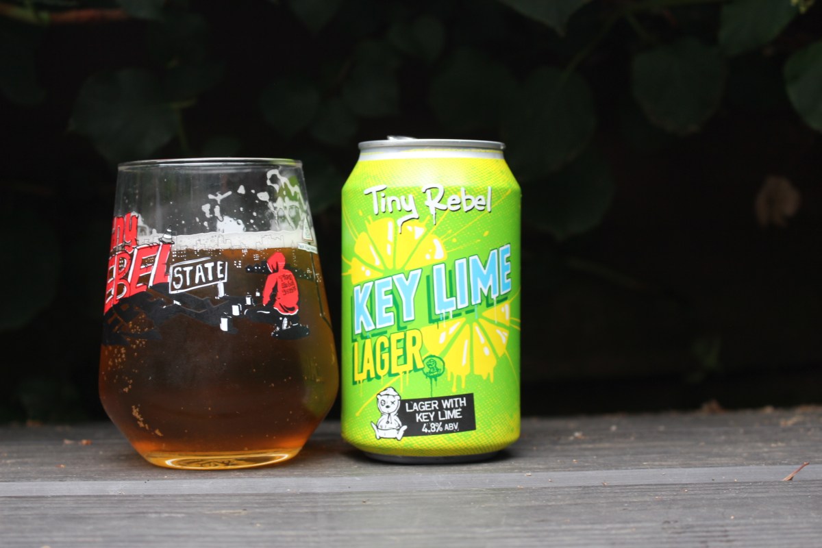 Beer Review: Key Lime Lager – Tiny Rebel Brewing Co. – Lorenzo Beer Reviews