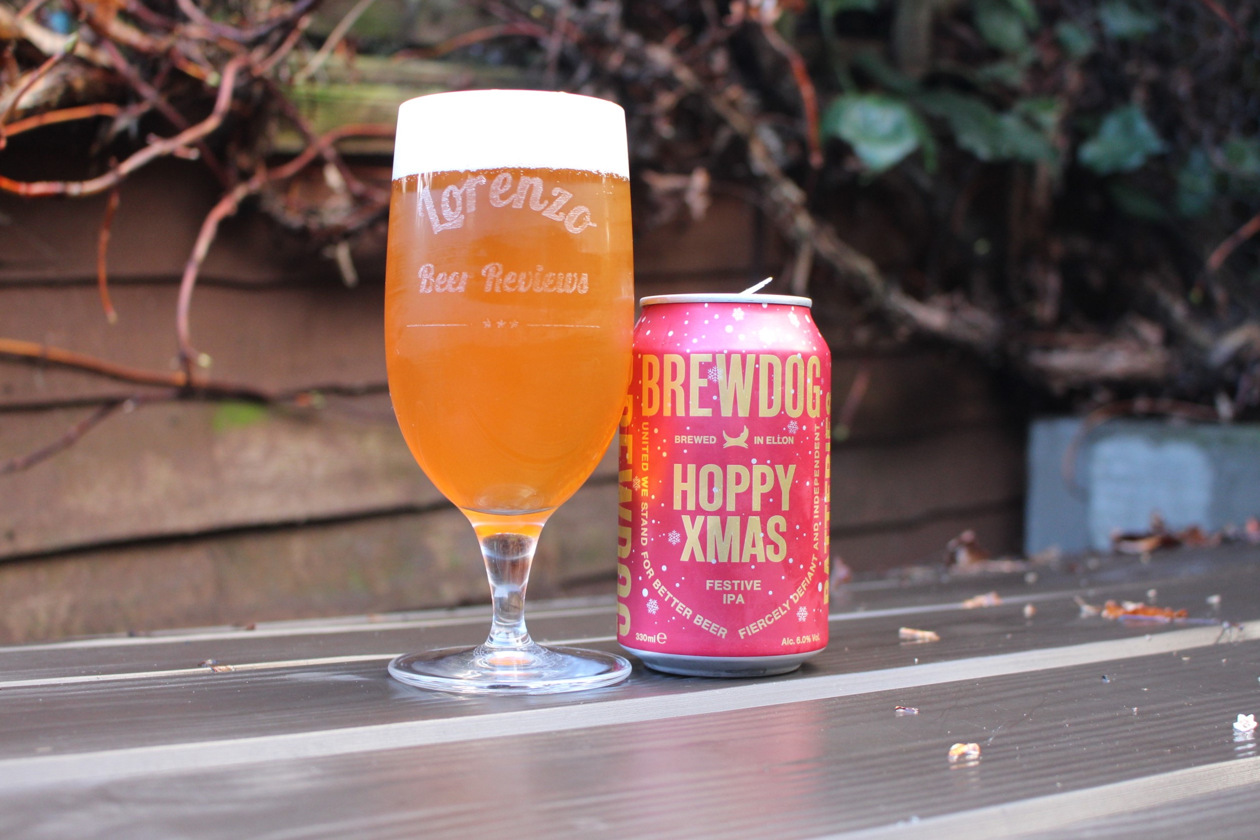 Beer Review: Hoppy Xmas – BrewDog – Lorenzo Beer Reviews