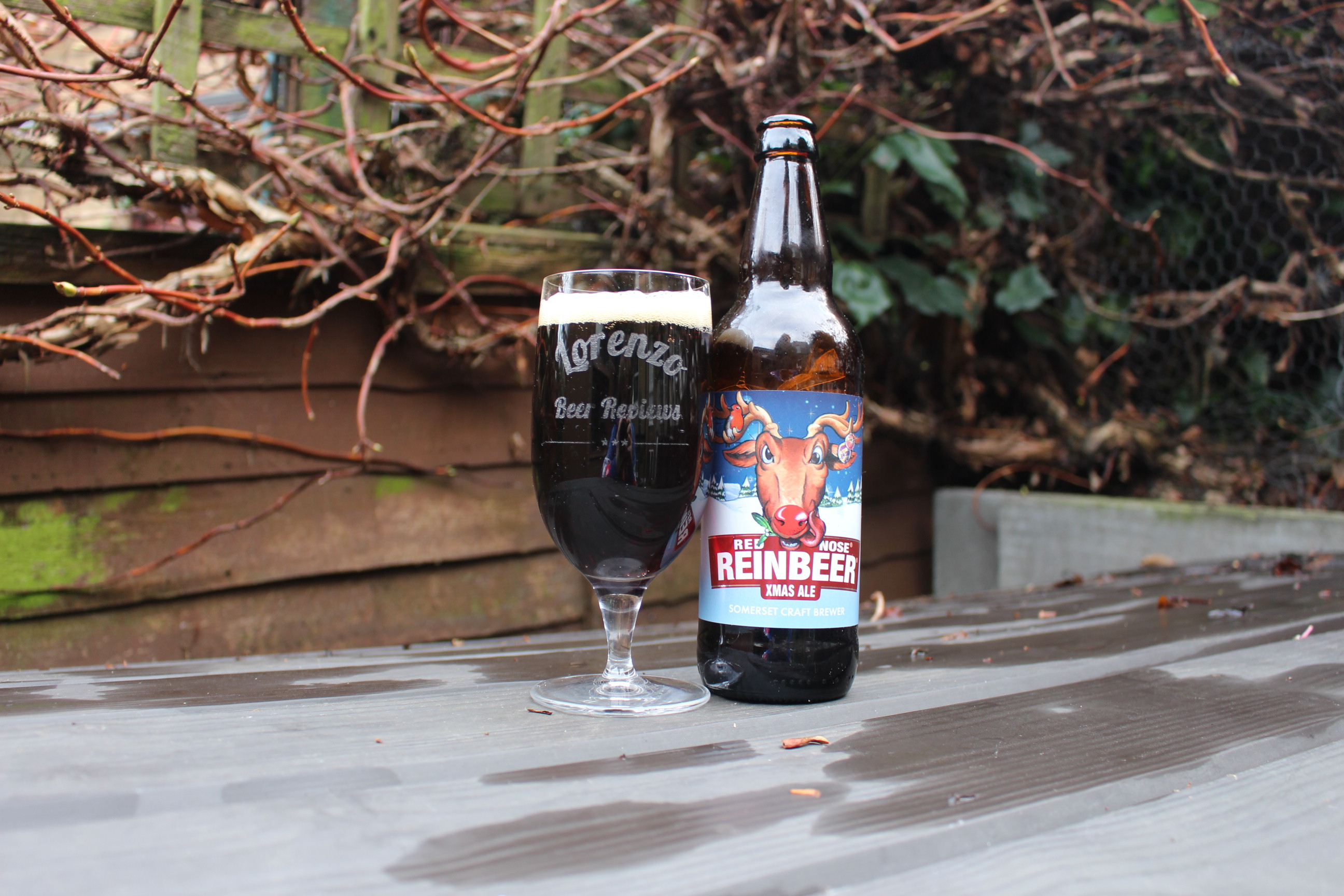 Beer Review: Red Nose Reinbeer – Cotleigh Brewery – Lorenzo Beer Reviews