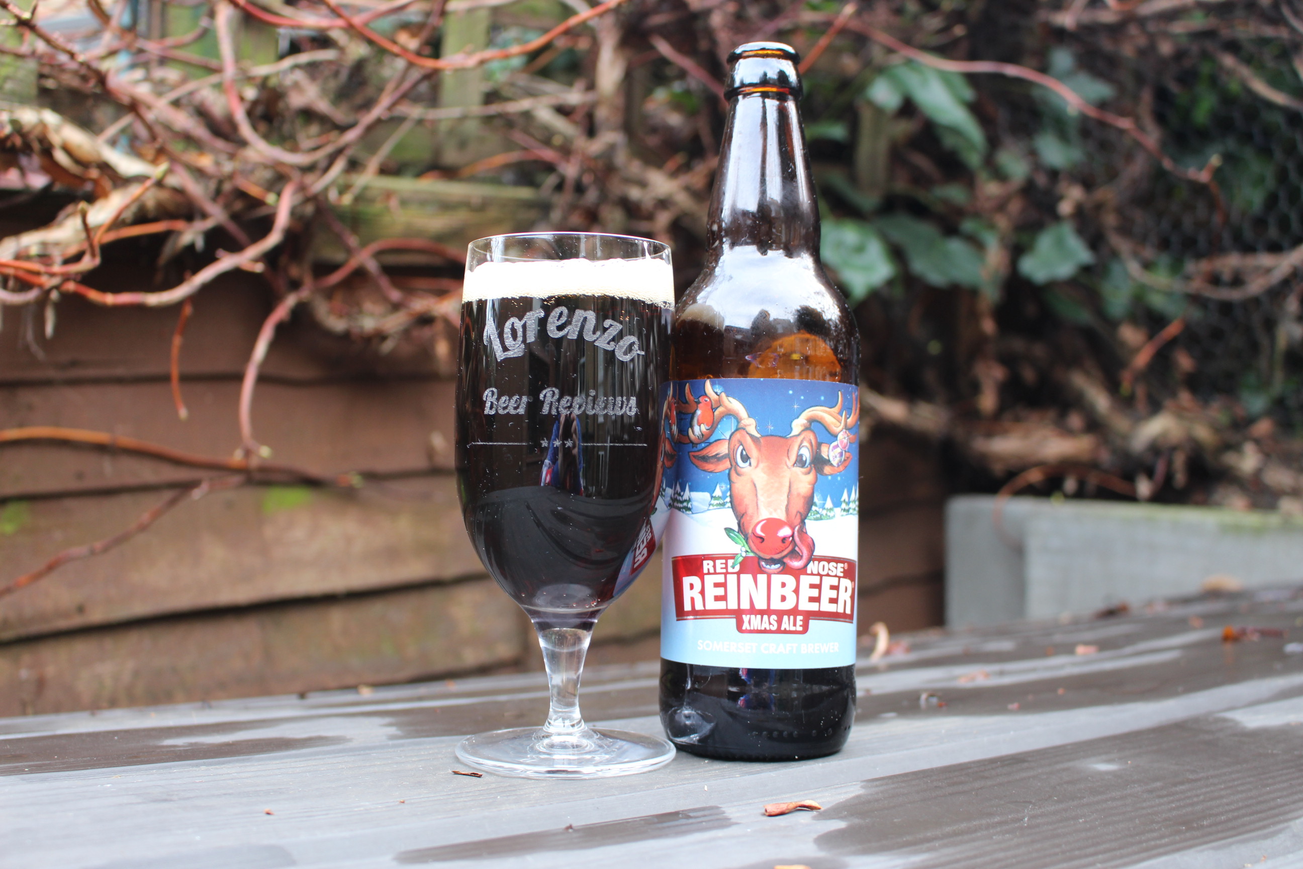 Beer Review: Red Nose Reinbeer – Cotleigh Brewery – Lorenzo Beer Reviews