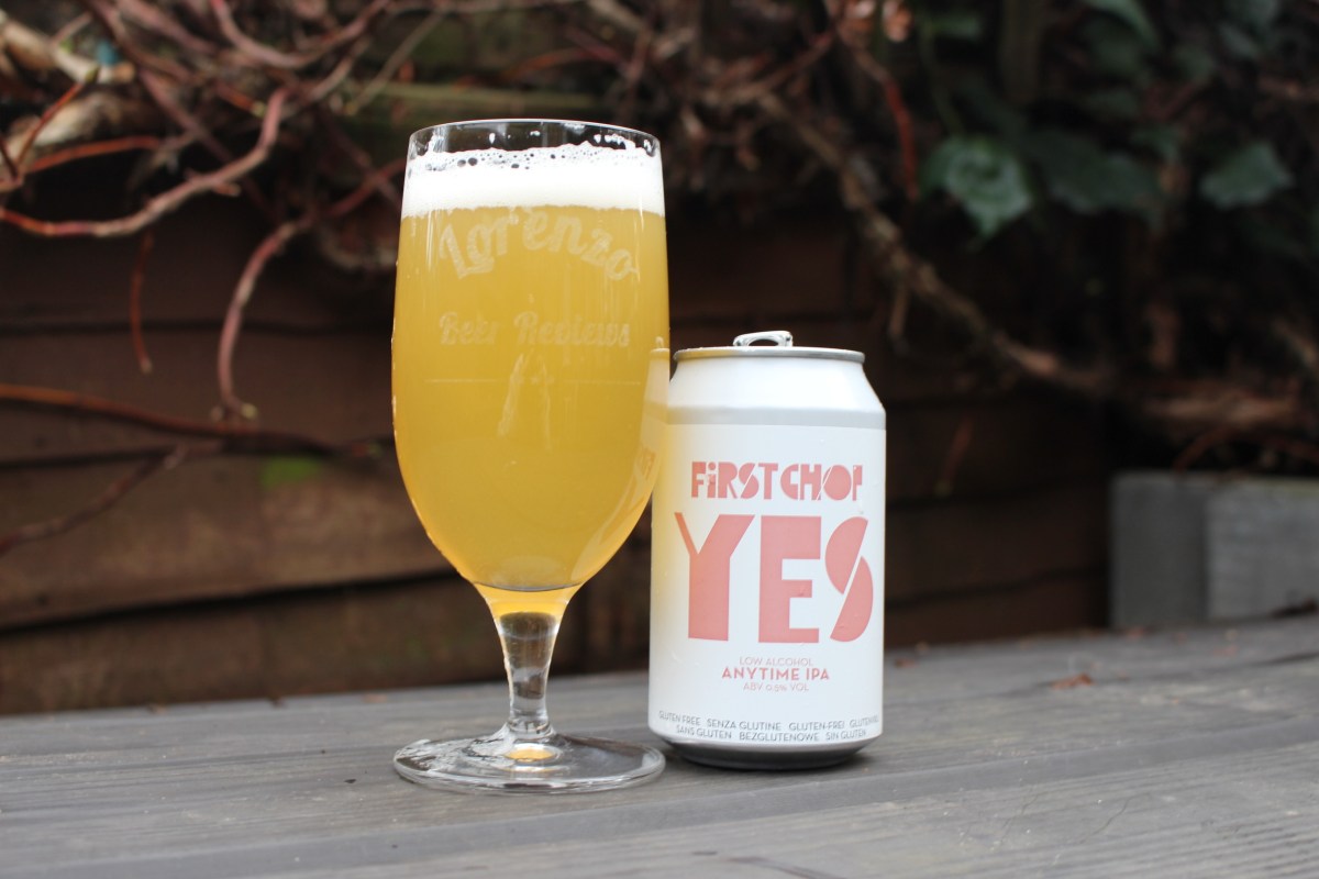 Beer Review: YES – First Chop – Lorenzo Beer Reviews