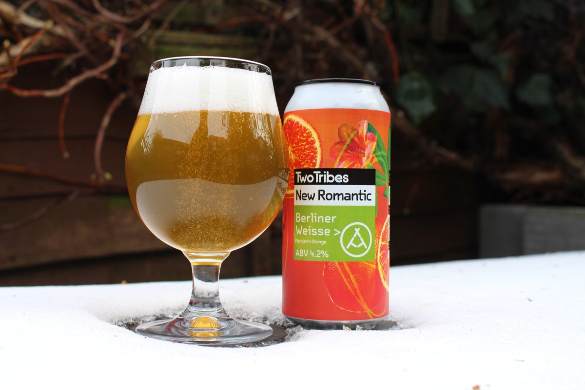 Beer Review: New Romantic (Mandarin) – Two Tribes – Lorenzo Beer Reviews