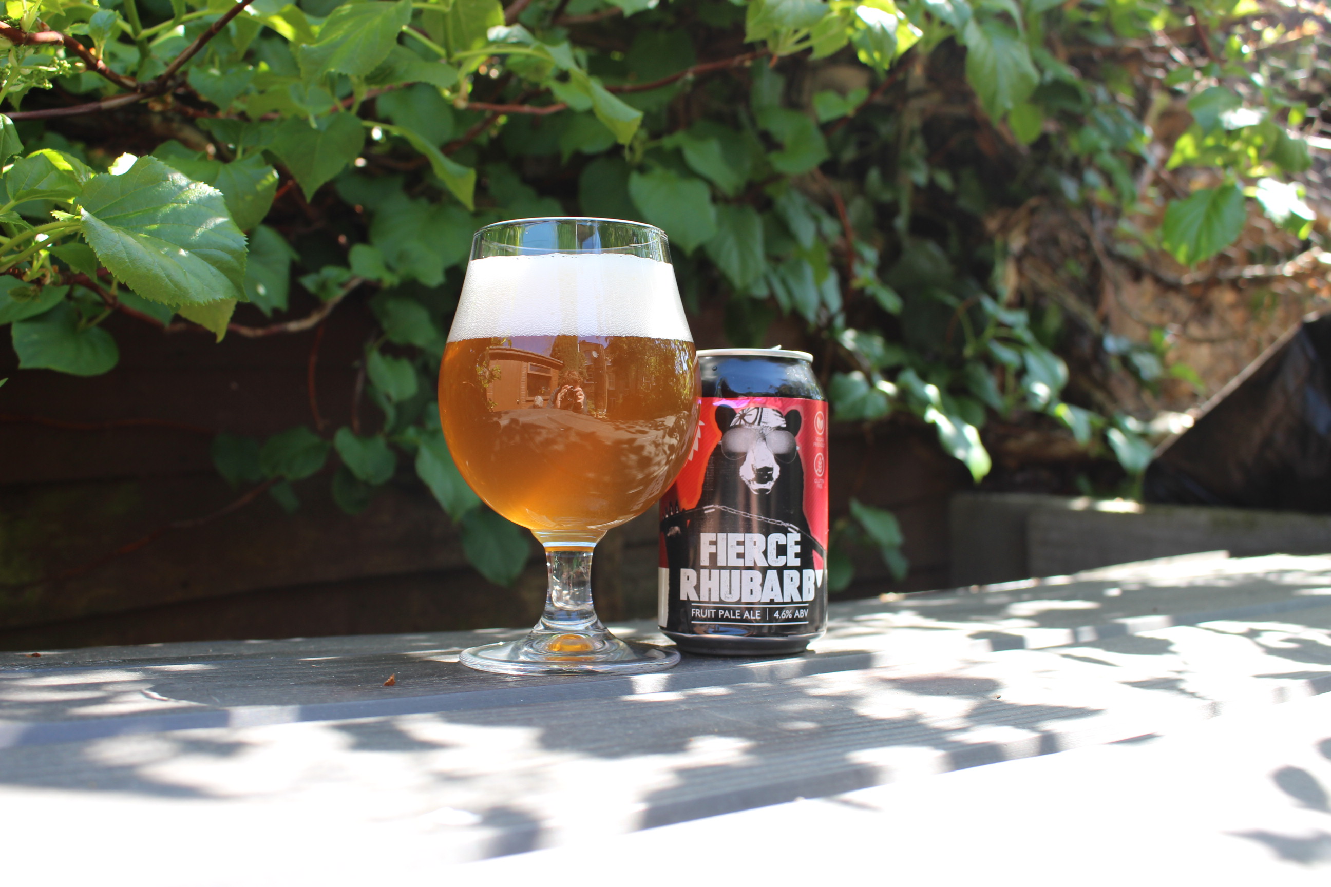 Beer Review: Fierce Rhubarb – Fierce Beer – Lorenzo Beer Reviews
