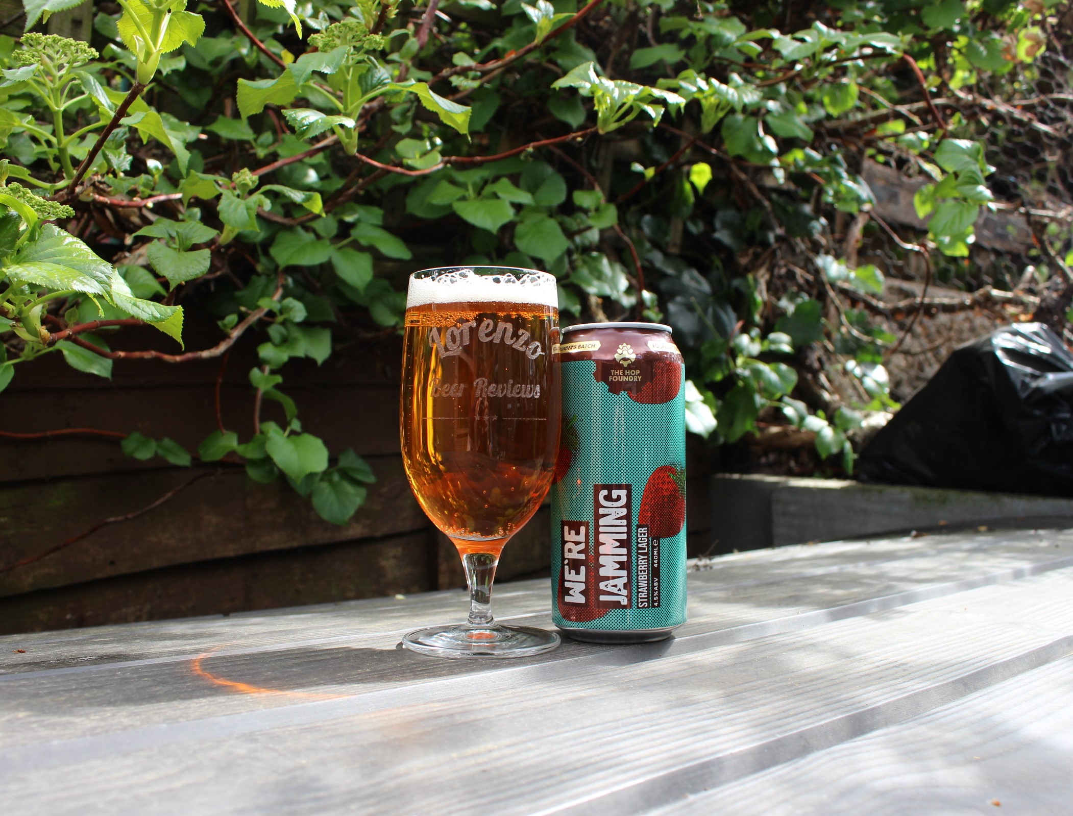 Beer Review: We’re Jamming – The Hop Foundry (Aldi) – Lorenzo Beer Reviews