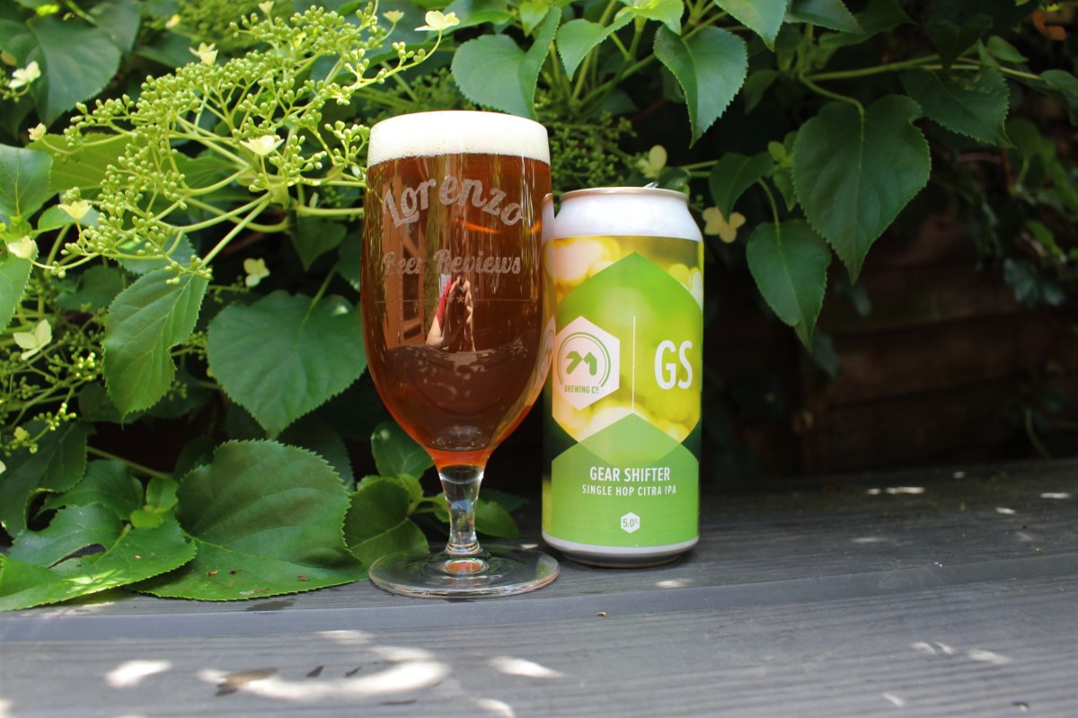 Beer Review: Gear Shifter – 71 Brewing Co. – Lorenzo Beer Reviews