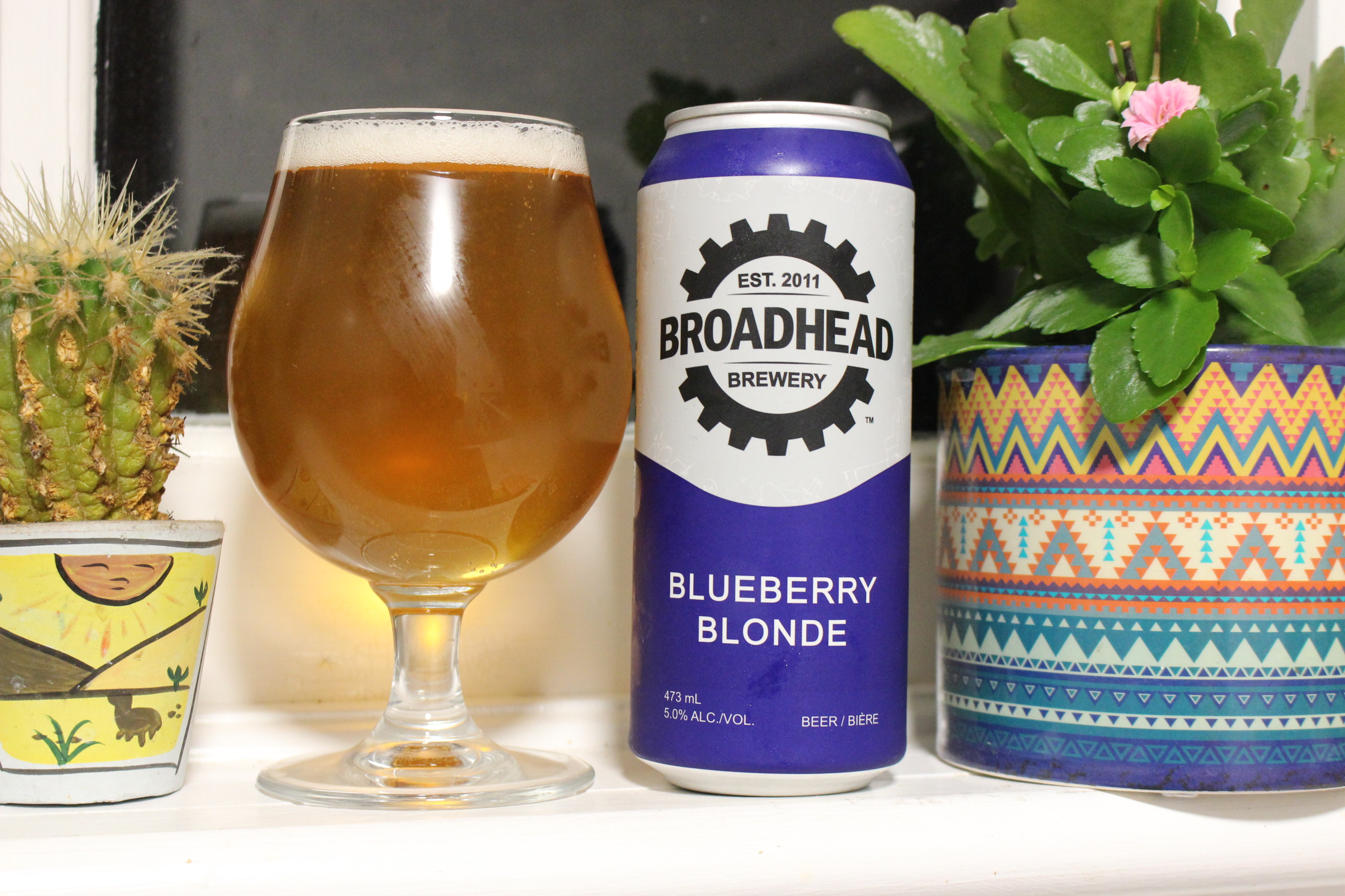 Beer Review: Blueberry Blonde – Broadhead Brewery – Lorenzo Beer Reviews
